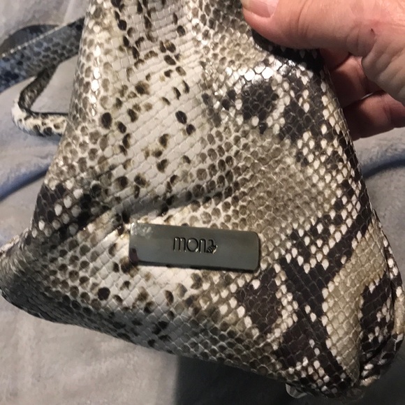MONA | Bags | Mona Snake Skin Crossbody Purse New | Poshmark